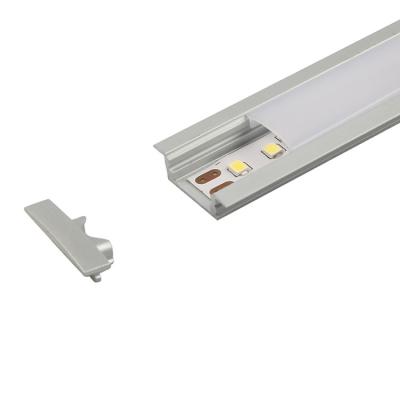 Cina Canale di montaggio in alluminio duro esterno inserito per la luce a nastro led in vendita
