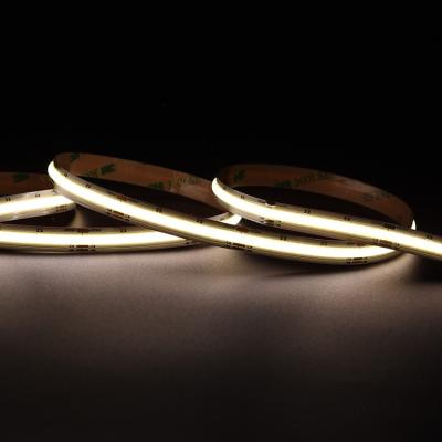 Cina ADLED 640 chip Cob Led Strip Light Dimmabile a tre colori Flessibile Ce Rohs Cct in vendita