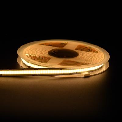 Cina ADLED 640 chip Cob Led Strip Light Dimmabile a tre colori Flessibile Ce Rohs Cct in vendita