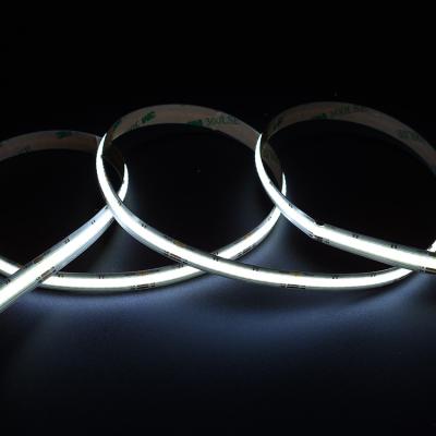 Cina Lumi a striscia a LED regolabili Chip On Board CCT Illuminazione senza punti CRI90 640 LED/M 10mm in vendita