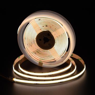China 180° Ângulo do feixe 2700K-6500K IP67 IP20 CCT COB LED Strip para brilho uniforme à venda