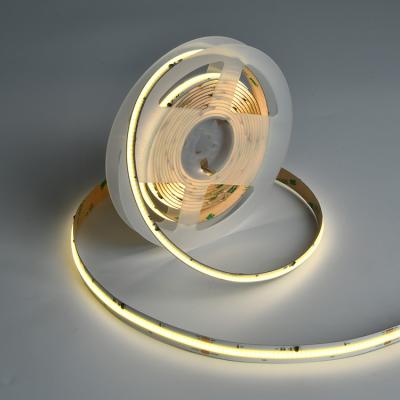 China DC24V Branco puro Digital 420LEDS COB Strip Light Com 6500K Temperatura de Cor IP20 à venda