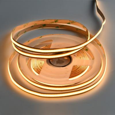 中国 自由に切れる高密度CRI90 Cob LEDストライプ DC12V DC24V 販売のため