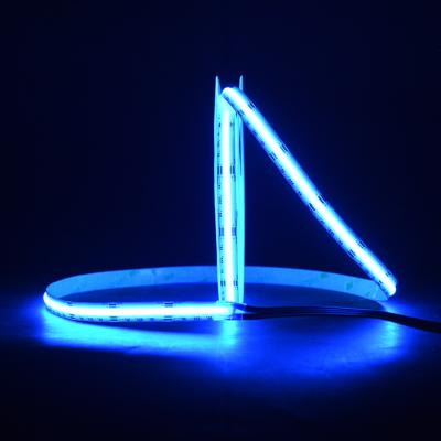 Cina IP65 impermeabile Smart COB RGB LED Strip Light Indirizzabile 24V Color Flowing Multicolor For TV in vendita