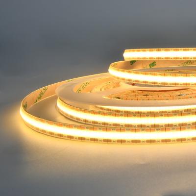 Cina Unico colore Mini Cut COB LED Strip Light 12 Volt Rating IP20 in vendita