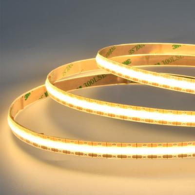 Cina Unico colore Mini Cut COB LED Strip Light 12 Volt Rating IP20 in vendita