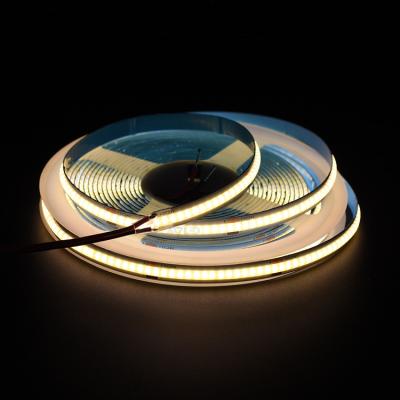 中国 COB ストライプライト 320LEDs リール対リール DC24V 3000K 色温 IP20 UL ランク付き 輝きと汚れなし 販売のため
