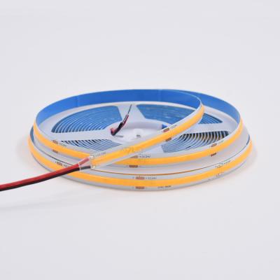 中国 COB LED ストライプライト ディムブル 直線 DC 12V 24V 16.4ft/5M 320leds/M CRI90 照明 販売のため