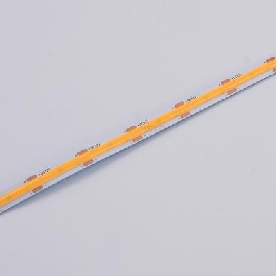 Cina 10W/M FCOB 8mm 480LEDs/M COB Reel To Reel LED Strip Light Alta densità FOB Illuminazione a nastro lineare in vendita