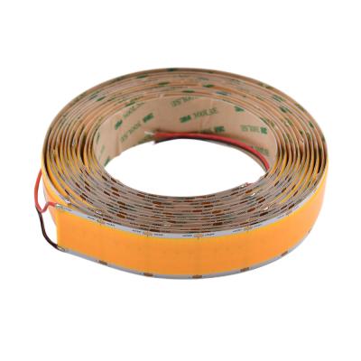 China 300LSE Self Adhesive IP20 Free Arbitrary Bending Super Bright High Density Linear Flexible Cob Tape 1600 Leds for sale