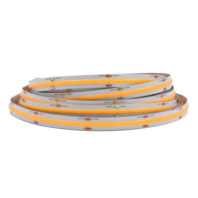 China High Brightness High CRI (90-98) COB Strip with 528 LEDs per meter, 10mm Width, DC24V LED Tape Light for sale