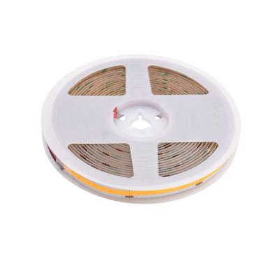 China High Brightness High CRI (90-98) COB Strip with 528 LEDs per meter, 10mm Width, DC24V LED Tape Light for sale