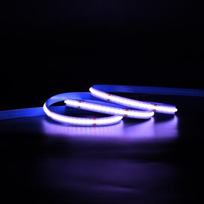China 5M per rol geleid band geleid lint 576leds spoel tot spoel RGB residentiële & commerciële cob lichten Te koop