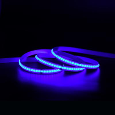 China 576 leds/m COB RGB LED Strip Light 3 jaar garantie DC24V 10mm PCB Borad IP20/IP65 Te koop