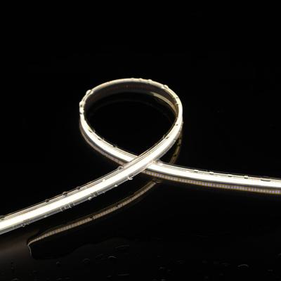 Cina 480 LED/m COB LED Strip 12V/24V 5m Lunghezza Disegno flessibile senza macchie bianche calde/fredde in vendita