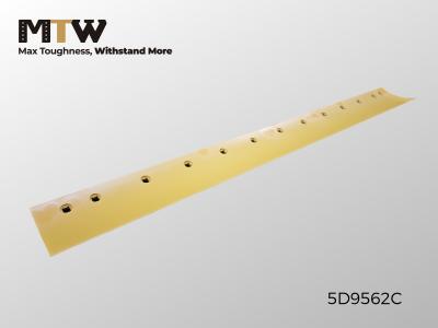 China 5D9562 Double Bevel Curved Motor Grader Blade 13 Holes for sale