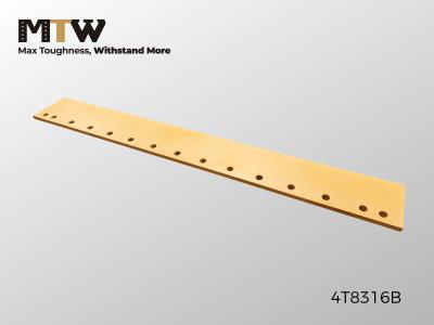 China 4T8316 End Bolt-On Cutting Edge 15 Holes Heavy Duty Loader Blade for sale