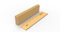 China 1386440 DBF Grader Cutting Edge 45×406×1217mm Heavy Duty Wear Part 164.8KG for sale