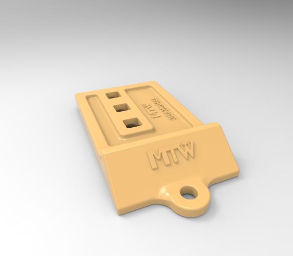 三穴 WA500-3HAL キャストハーフアロー 50x284x410mm 160KG