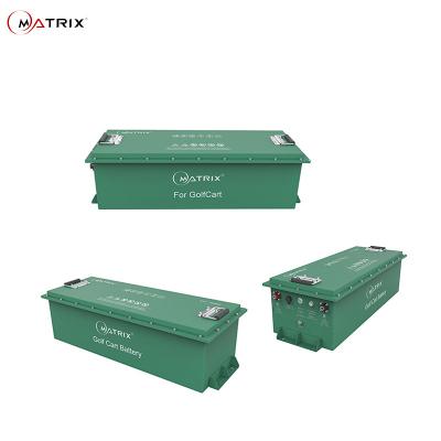 Cina 51.2v 160ah Lifepo4 Battery Pack ABS Case Deep Cycle Golf Cart Batterie al litio in vendita