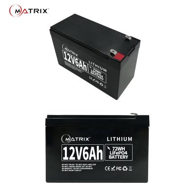 China 72WH Lithium 12V Deep Cycle LiFePO4 Battery 4S1P for sale