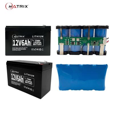 Cina 5000 cicli profondi di lunga vita della batteria al litio 12V 6Ah del ciclo dei cicli in vendita