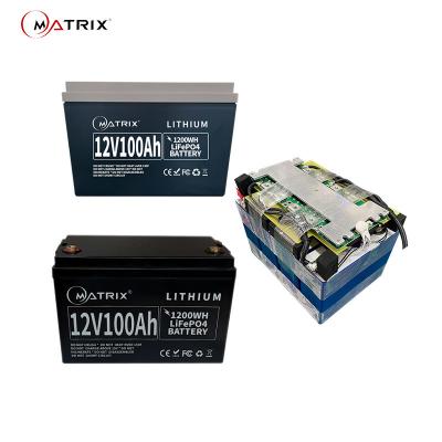 Cina 100Ah 12V LiFePO4 per il litio solare Ion Battery del sistema di memorizzazione in vendita