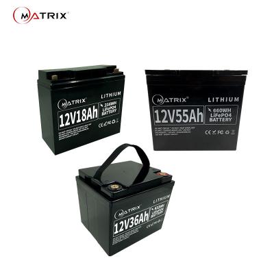 Cina batteria al litio 4S6P della sostituzione di 12V 36Ah costruita in BANCOMAT del CCTV di BMS For UPS in vendita