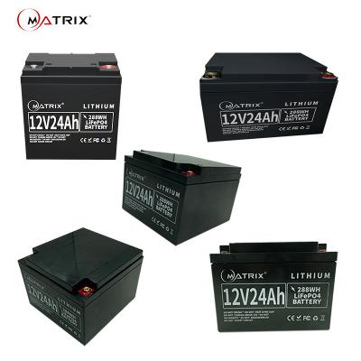 Cina 12V24Ah sostituzione ricaricabile di SLA delle batterie ricaricabili del Profondo-ciclo Lifepo4 UPS in vendita