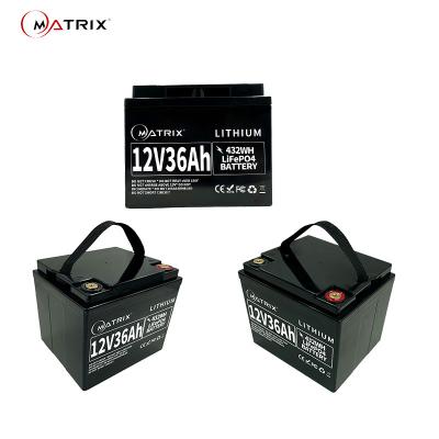 Cina Batteria al litio di 4S6P LiFePO4 12V 36Ah per il commutatore di rete dei server dei computer in vendita