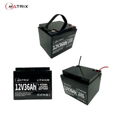 Cina Batteria al litio di 4S6P LiFePO4 12V 36Ah per il commutatore di rete dei server dei computer in vendita