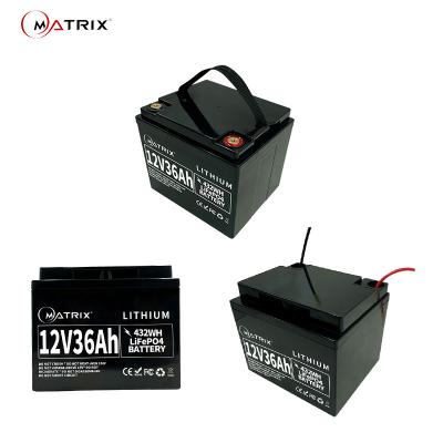 Cina Batteria al litio di 4S6P LiFePO4 12V 36Ah per il commutatore di rete dei server dei computer in vendita