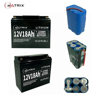 Cina Batteria profonda 4S3P del ciclo del litio di immagazzinamento dell'energia 12,8 V 18ah per il CCTV di UPS SOLARE in vendita