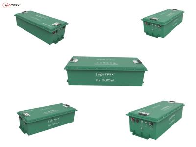 중국 보호를 고발하는 것의 위에 105Ah 리튬 골프 카트 전지 48 볼트 16S1P 판매용