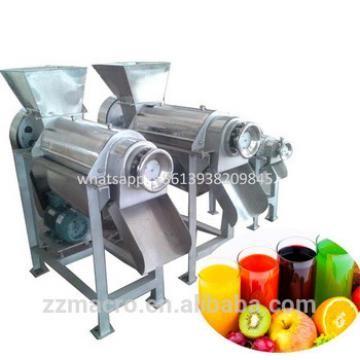 China easy operate industrial vegetable juice extractor / fruit juicer press machinery for sale