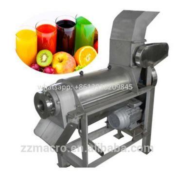China cold press slow pineapple juice extractor machine apple pear juicer machine horizontal hydraulic press for sale