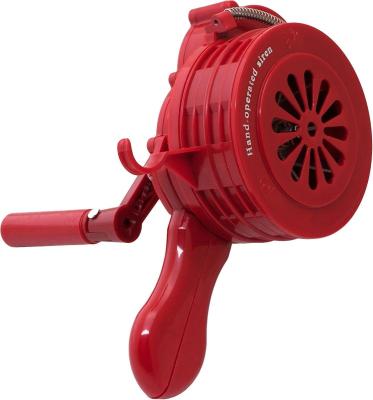 China Hand Operated Siren LK-100P,Manual siren, Hand crank siren with ABS plastic material for sale