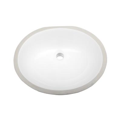 China cUPC Certification Oval Ceramic Undermount Bathroom Sink，BMU-1714, Boma Sink for sale