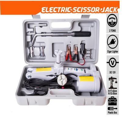 China 12 Volt Fully Automatic Electric Compact Car Jack Tire Change Easy Lifter, New for sale