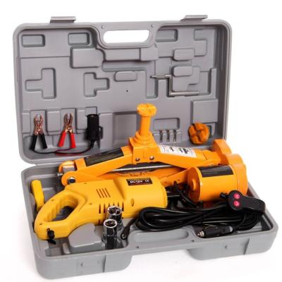 China 2 TON ELECTRIC SCISSOR CAR LIFT JACK WRENCH 12V CIGARETTE ADAPTER for sale