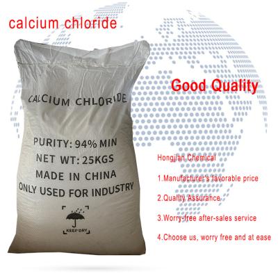 China 94% Purity Calcium Chloride for Effective Dust Control and Road Deicing for sale