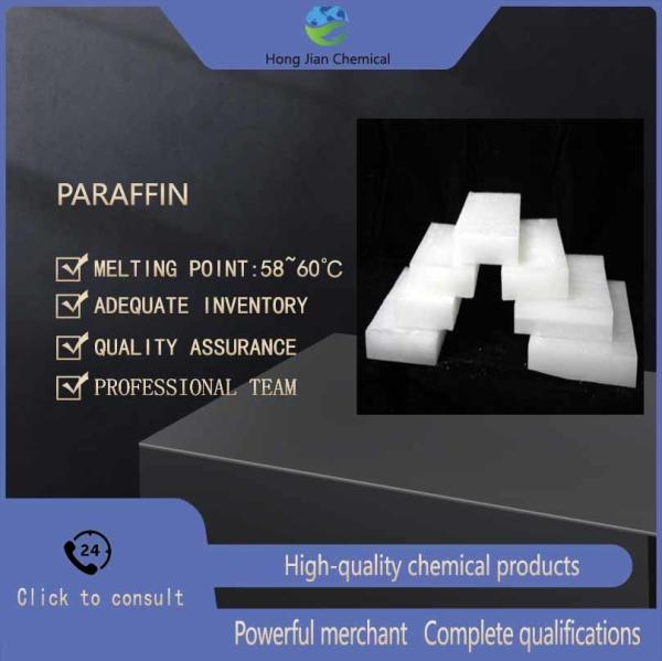 Quality Fully Refined Paraffin Wax with 52-70 °C Melting Point for Chemical Stability and Electrical Insulating Properties for sale