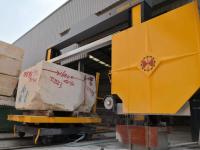 China PLC Diamond Wire Saw Cutting Machine Rotating For Granite Marble Limestone for sale