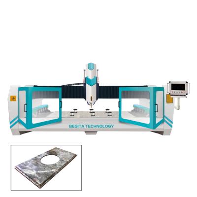 Cina 380V Source Voltage CNC Stone Carving Machine for Stone Engraving Tasks in vendita