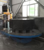 China CNC PLC Stone Profile Cutting Machine For Marble Granite Column Cap And Base for sale
