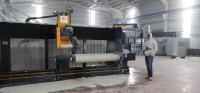 China 600mm Blade CNC Stone Cutting Machine For Solid Column 3500mm Max Processing Length for sale