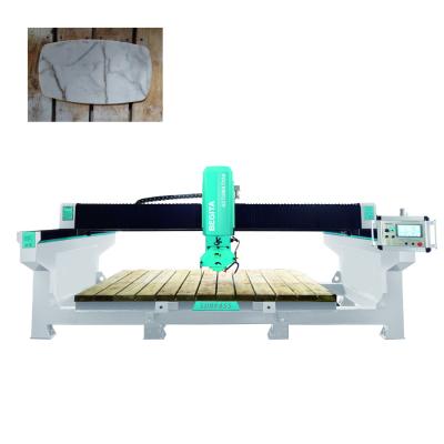 China O CNC integrou o tipo máquina da ponte do cortador de Monoblock para a pedra aglomerada à venda