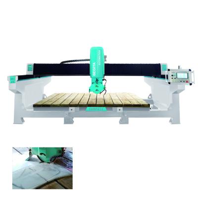 China PLC Cnc Steensnijmachine met Geïntegreerde Monoblock-Brugstructuur Te koop