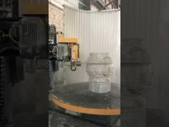 11kw 1150mm CNC-Steinmaschine per le colonne di granito del marmo