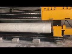 Macchine per la lucidatura delle pietre con più teste (PLC) per le traverse solide